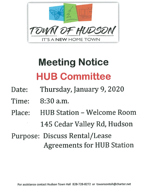 HUB Committee Meeting